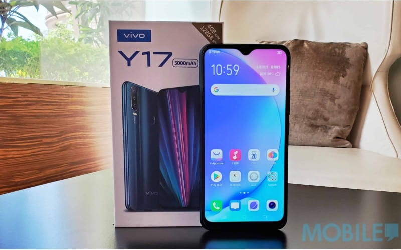 vivo 入門機 Y17 定價下調，5000 mAh 大電僅售$1798 - MobileMagazine