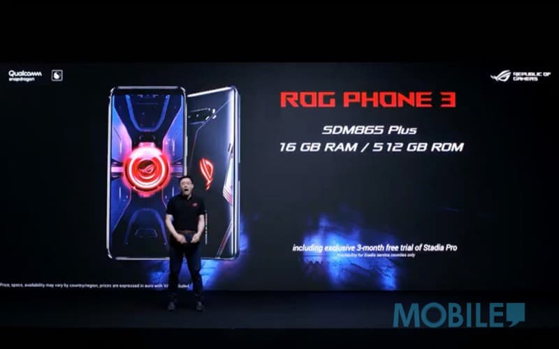 驍龍 865+、144Hz 電競芒、6,000mAh 大電池！ROG Phone 3 正式發佈 - MobileMagazine