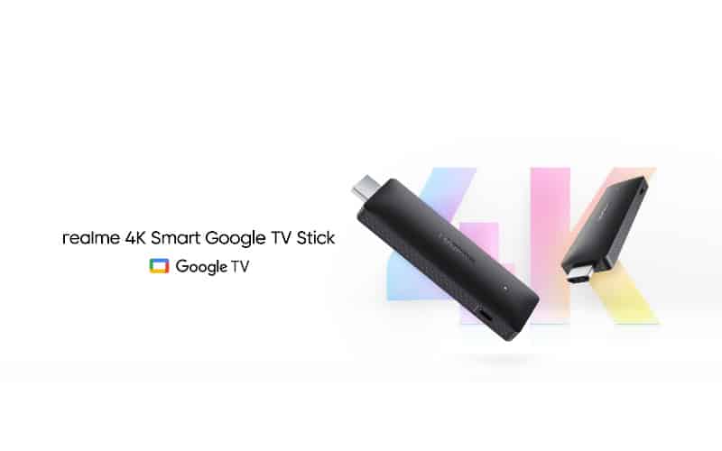 普通電視即變 Goolge TV，realme 4K Smart Google TV Stick 開價$599! - MobileMagazine