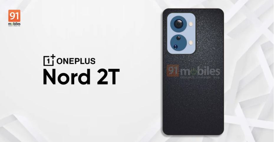 採用啞黑磨沙機背，OnePlus Nord 2T 渲染圖曝光! - MobileMagazine