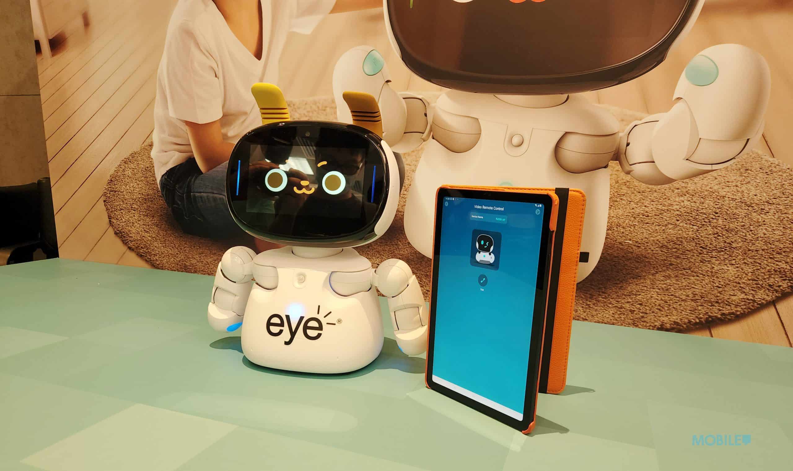 升小朋友兩文三語學習能力，HKT率先在港推出eye AI互動機械人! - MobileMagazine