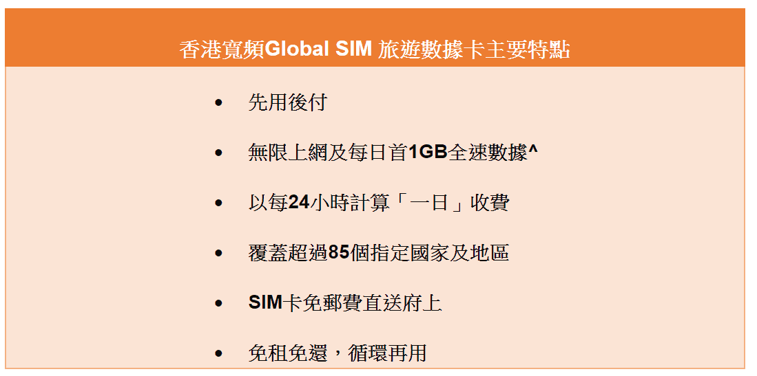 香港寬頻推出先用後付Global SIM! - MobileMagazine