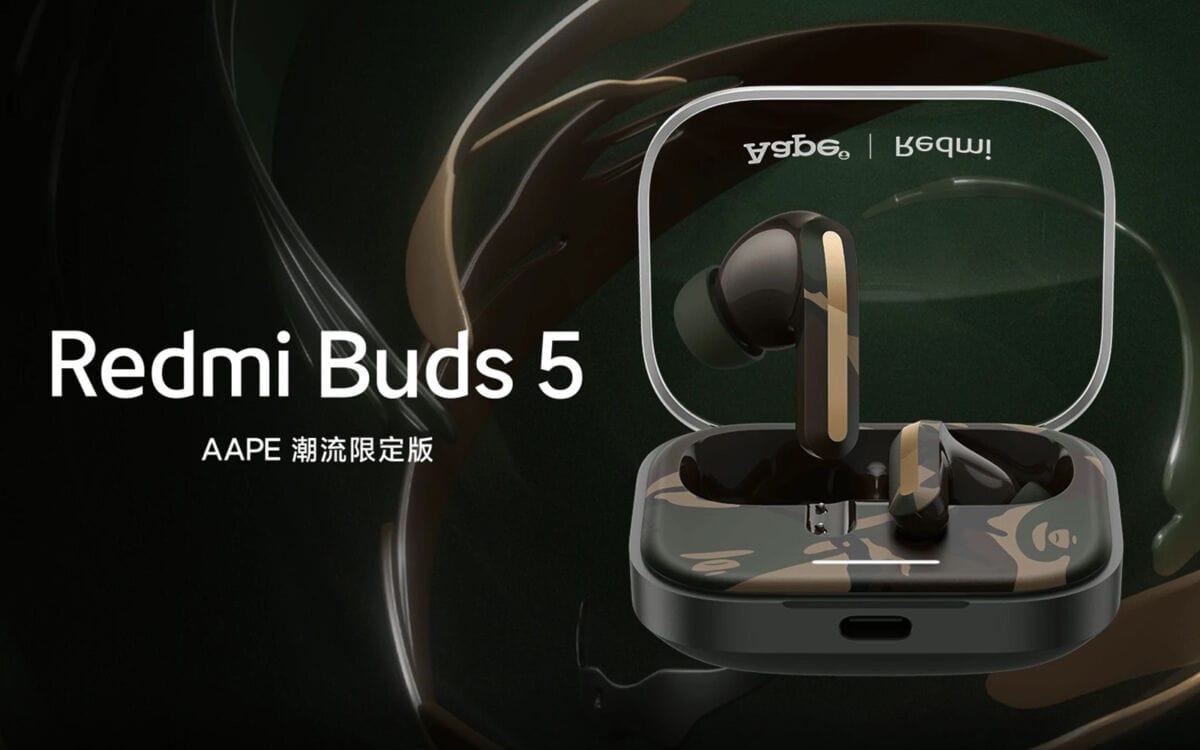 抵玩 Redmi Buds 5 真無線耳機 AAPE 潮流限定版，國行 299 人民幣有交易！ - MobileMagazine