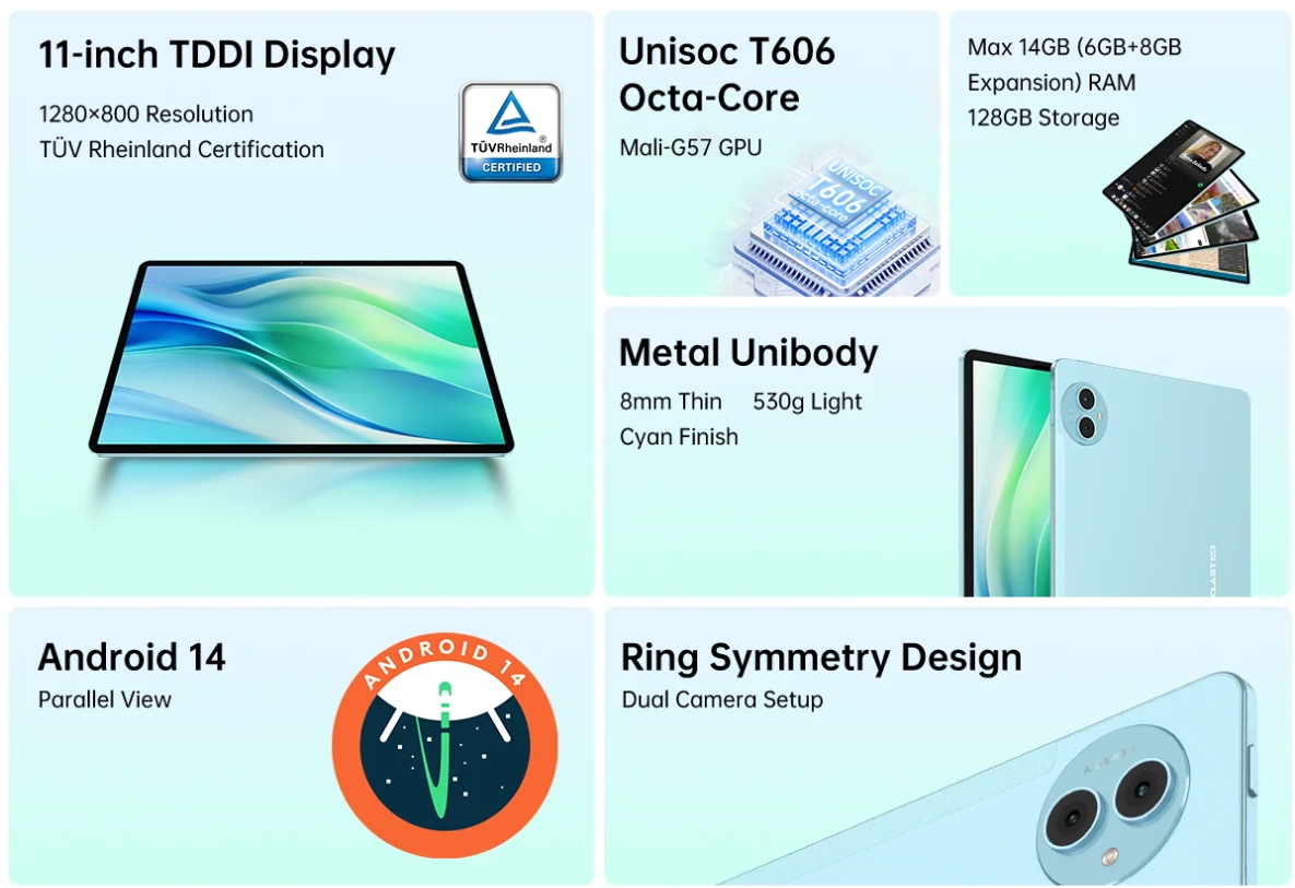 11吋4G平板叫價唔洗700人仔，Teclast P50 上市! - MobileMagazine