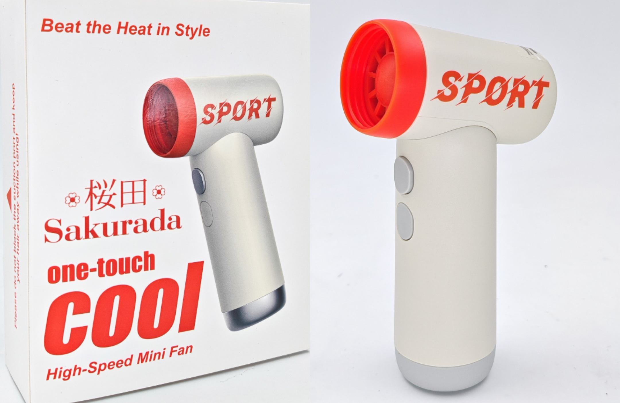 夏日必備，Sakurada One-touch Cool 高速手提風扇正式上市! - MobileMagazine