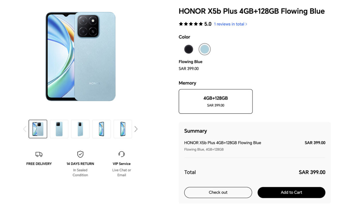 HONOR X5b Plus 入門平機海外發佈！50MP 主鏡 $830 有找、香港有機會出 - MobileMagazine
