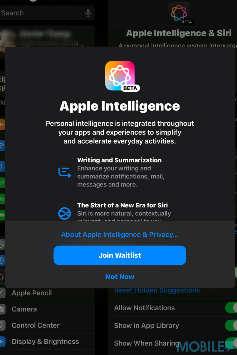 Apple Intelligence 香港安裝懶人包！用 iPad mini 7 實試、更智能 Siri / 文書 / 執相 ...