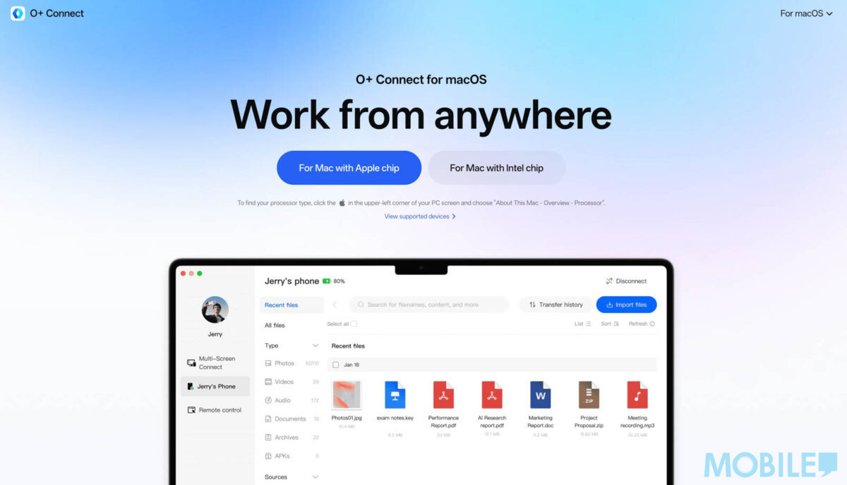 遙距操控 Mac、互聯 iPhone 極方便！實試港版 OPPO Find N5「O+ 互連」功能 - MobileMagazine